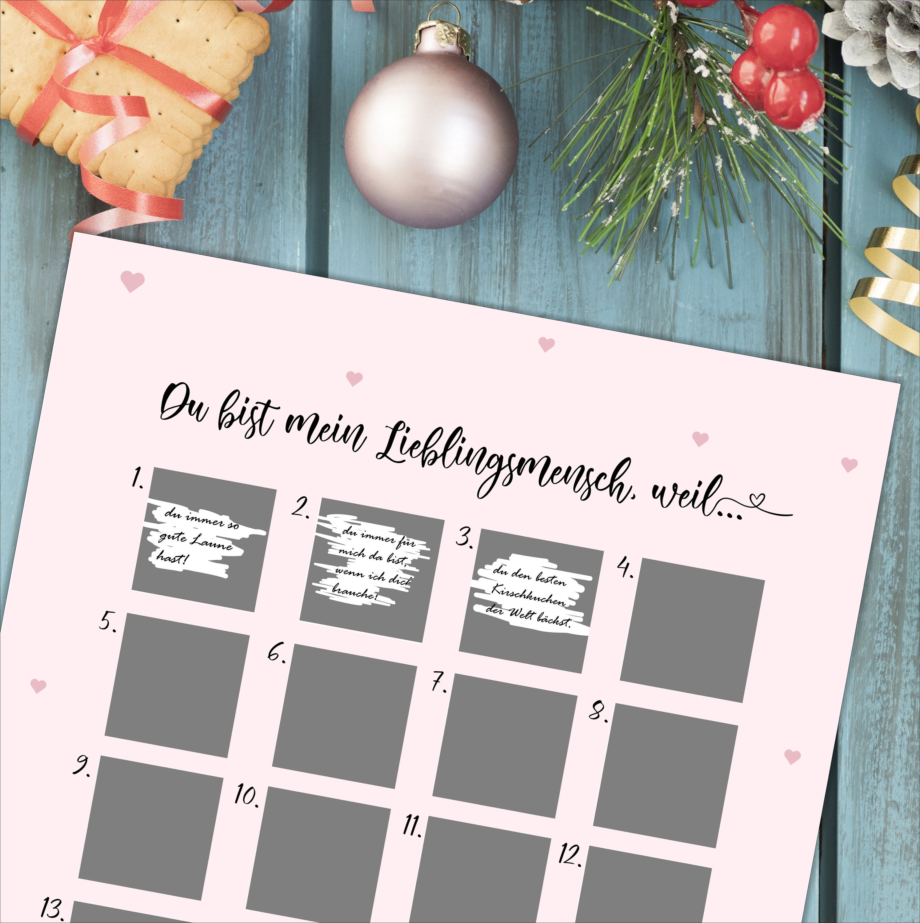 Adventskalender Ich Liebe Dich