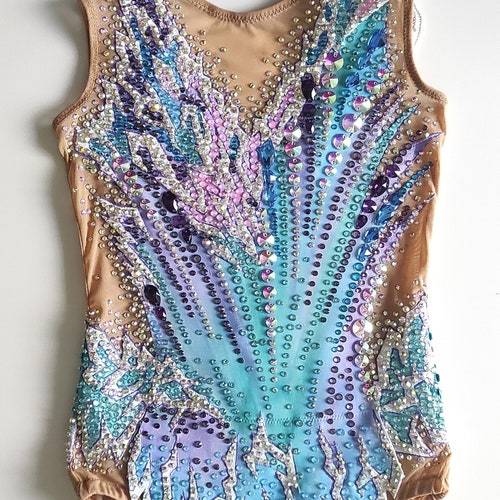 For Custom. Rhythmic Gymnastics Leotard for Competition Ice - Etsy