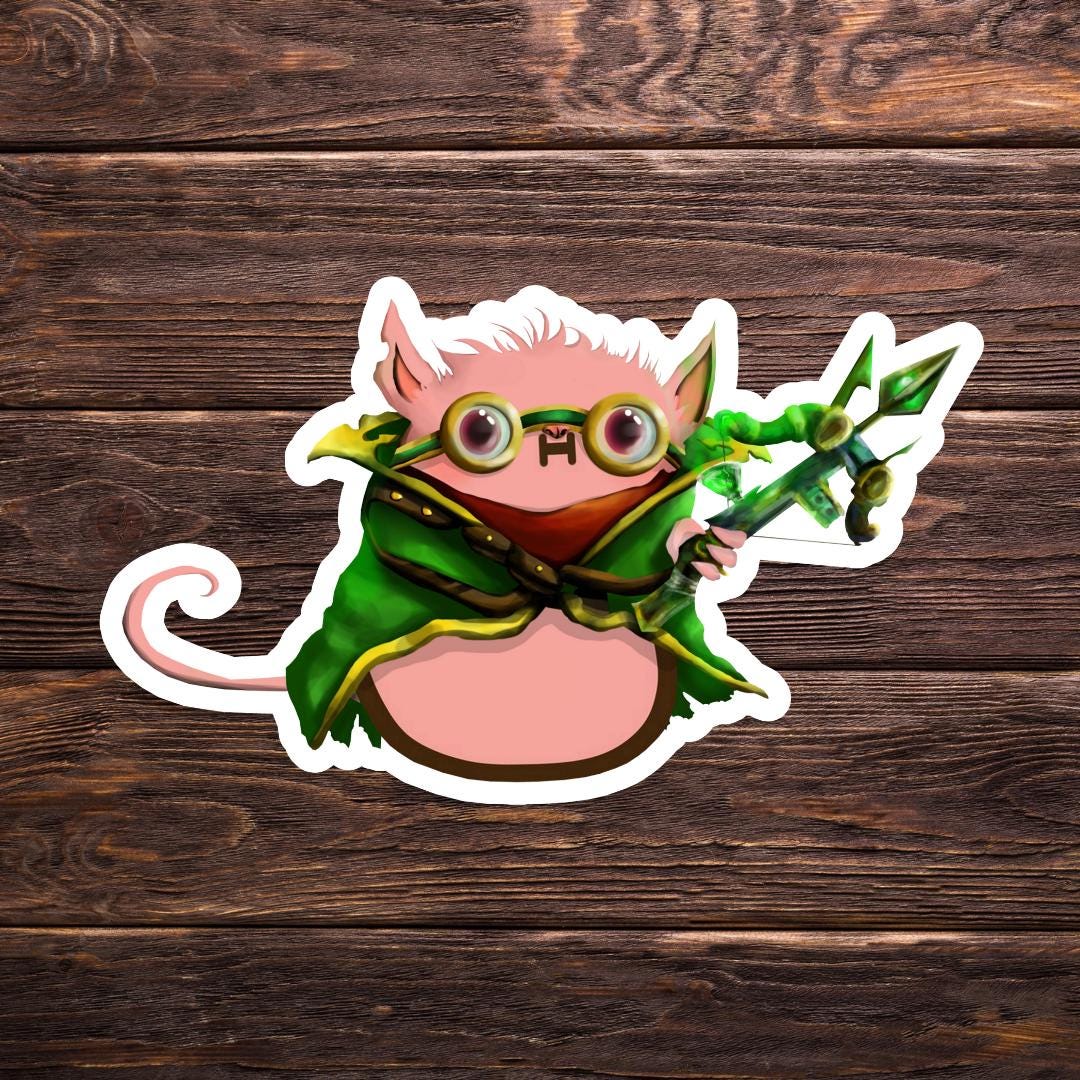 Twitch Kawaii Potato Sticker League of Legends Cute Gamer Lol Art Fun ...