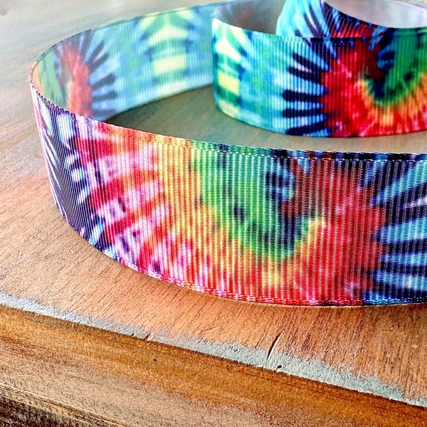 Tie Dye Ribbon - Etsy