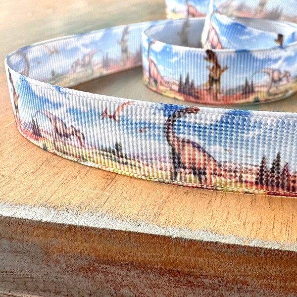 Dinosaur Ribbon - Etsy