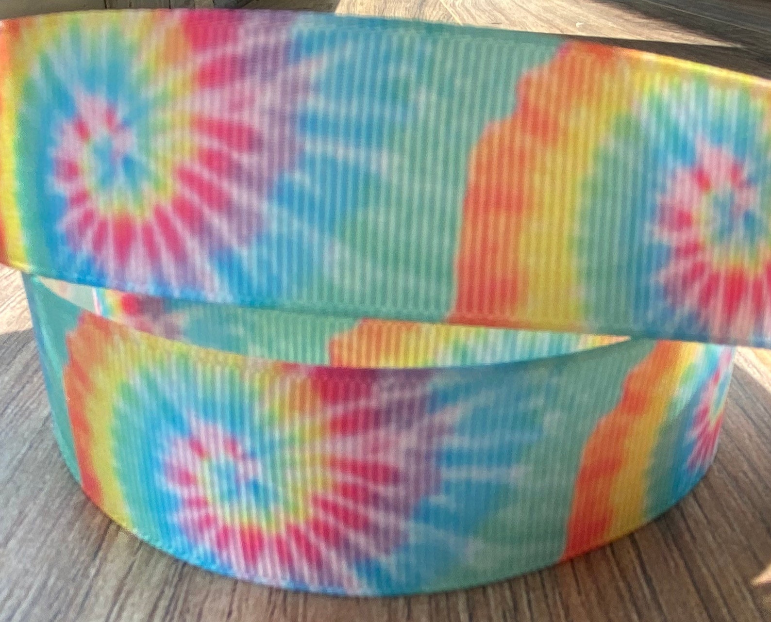 Tie Dye Power 1 W Grosgrain Ribbon 25mm - Etsy