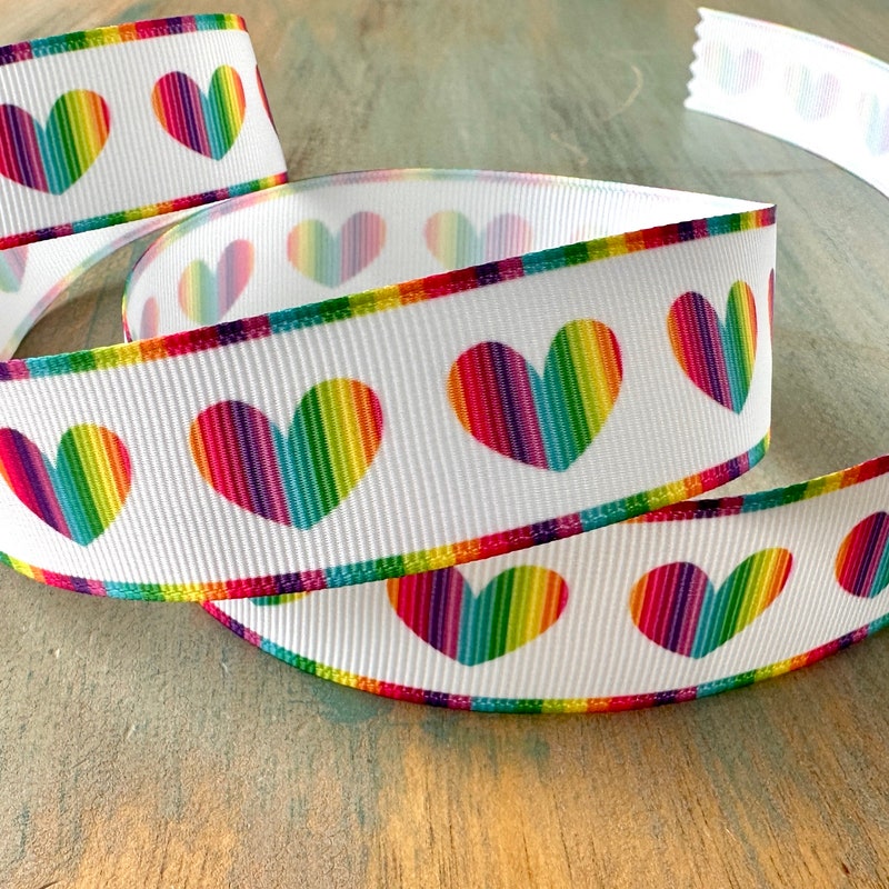 Rainbow Ribbon - Etsy