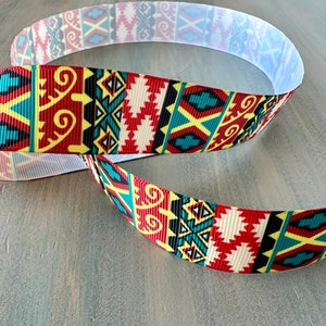 Tribal Trend Grosgrain Ribbon 16mm 25mm Southwest Trim for Hat Band ...