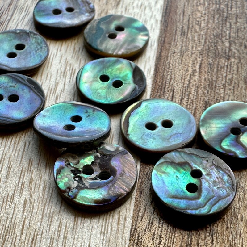 Abalone Buttons - Etsy