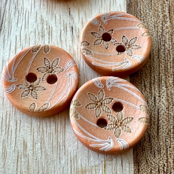 Pretty Pink Buttons - Etsy