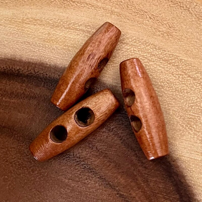 Wooden Button - Etsy