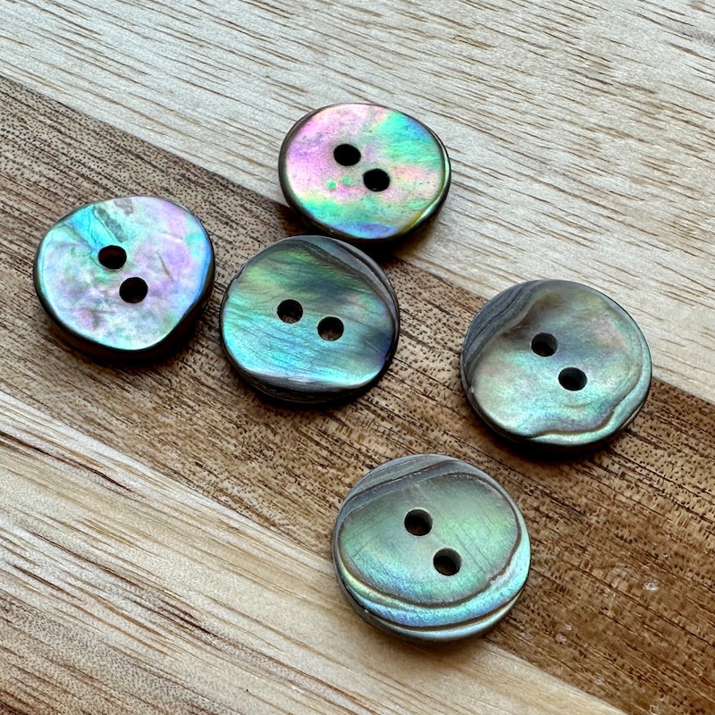 Abalone Buttons - Etsy
