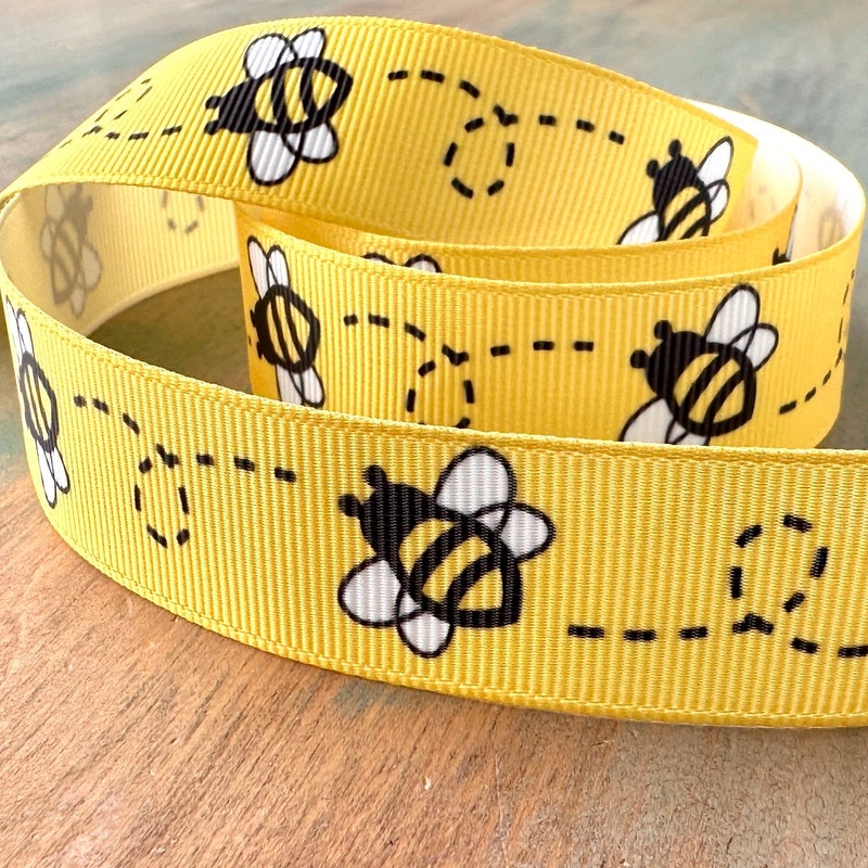 Yellow Ribbon Bee Theme - Etsy