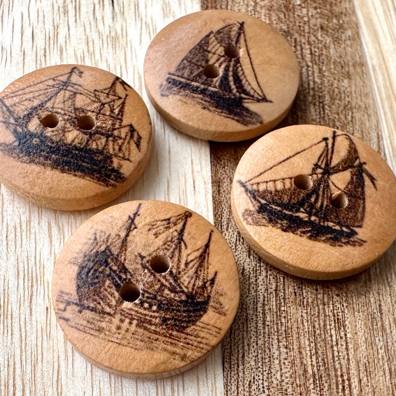 Nautical Buttons - Etsy