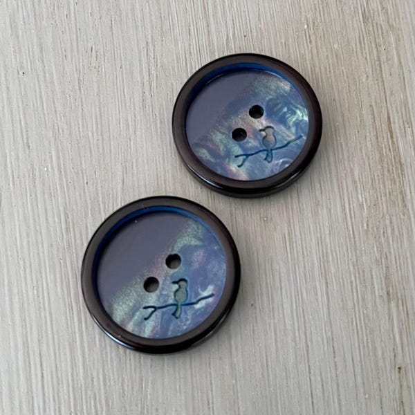 Bird Sewing Buttons - Etsy