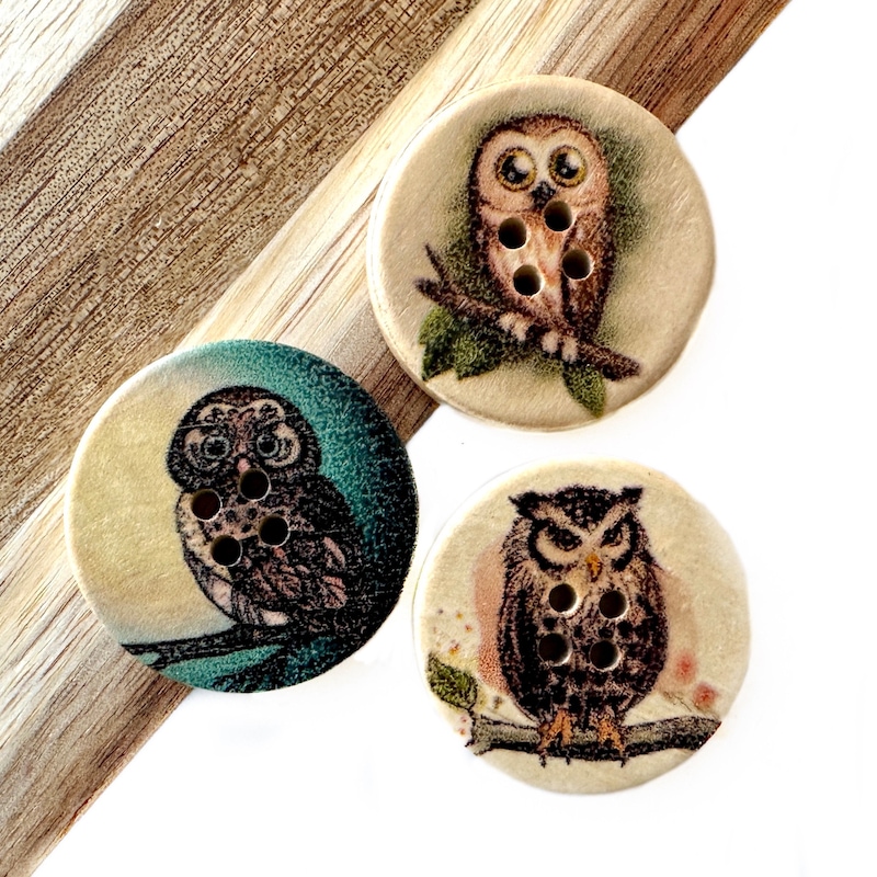 Animal Buttons 19mm - Etsy