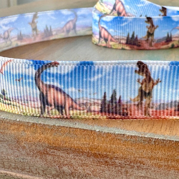 Dinosaur Ribbon - Etsy