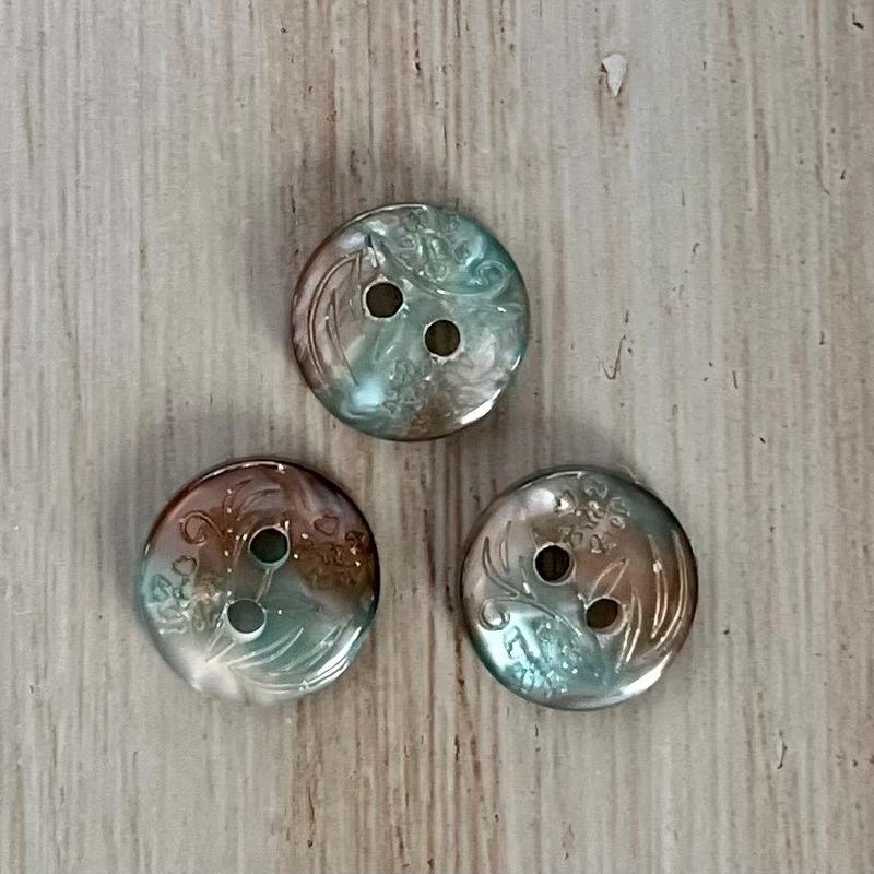 Sea Glass Buttons - Etsy