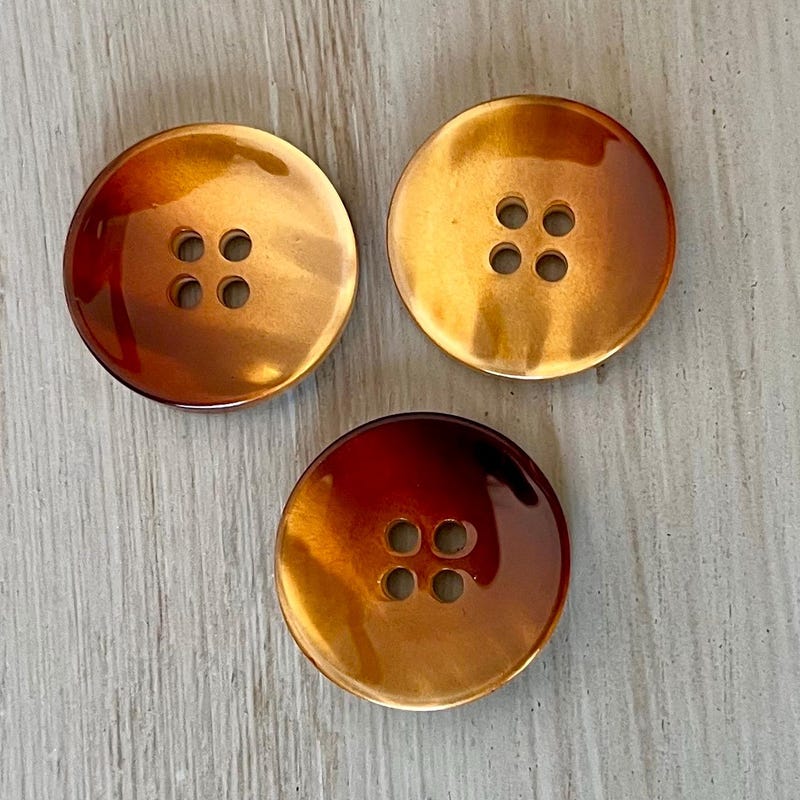 Amber Buttons - Etsy