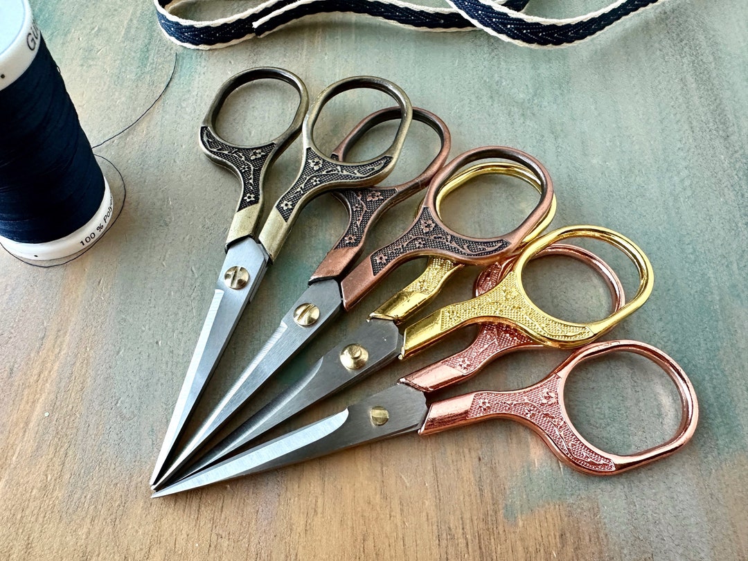 Petite Vine Scissors 5 Inch Stainless Steel Craft Snippers One Pair ...