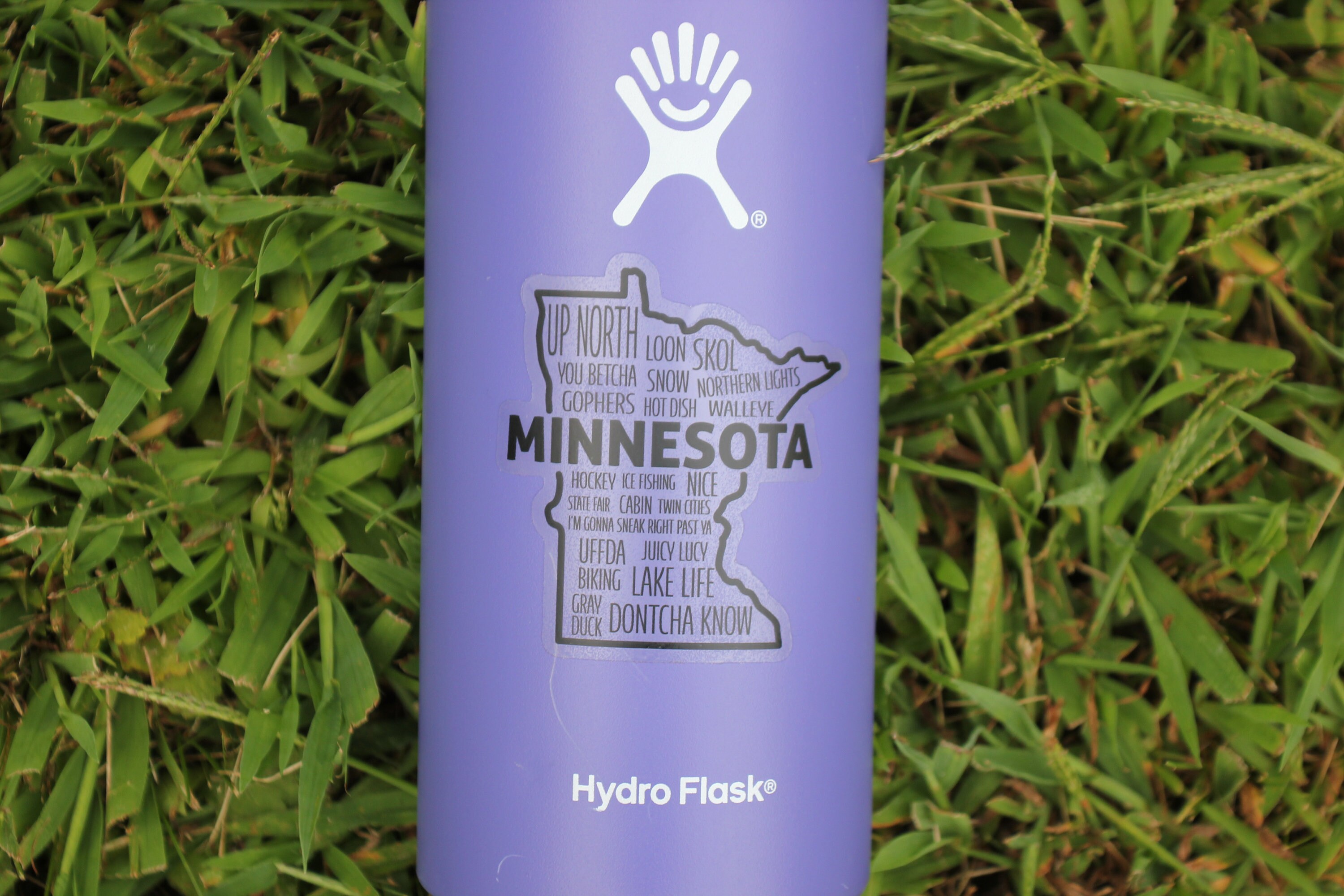 Minnesota State Clear Vinyl Sticker Water Bottle Laptop - Etsy