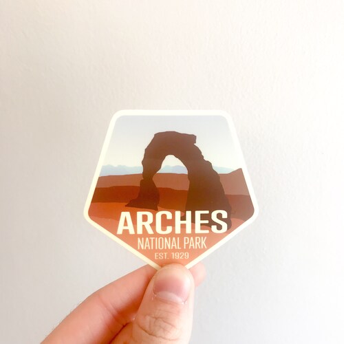Arches National Park Sticker | Etsy