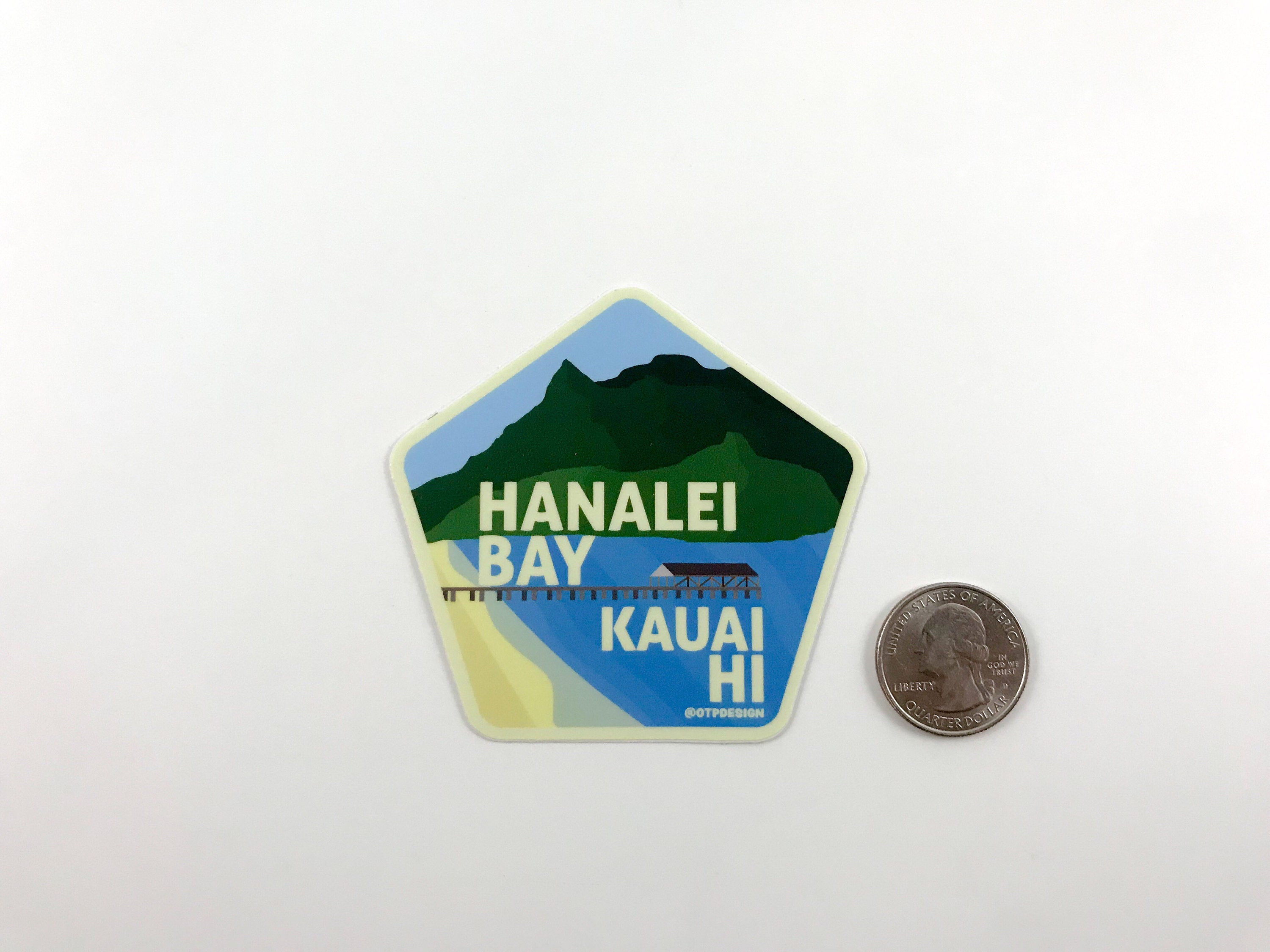 Kauai Vinyl Sticker Set all 4 Napali Coast Waimea Canyon | Etsy