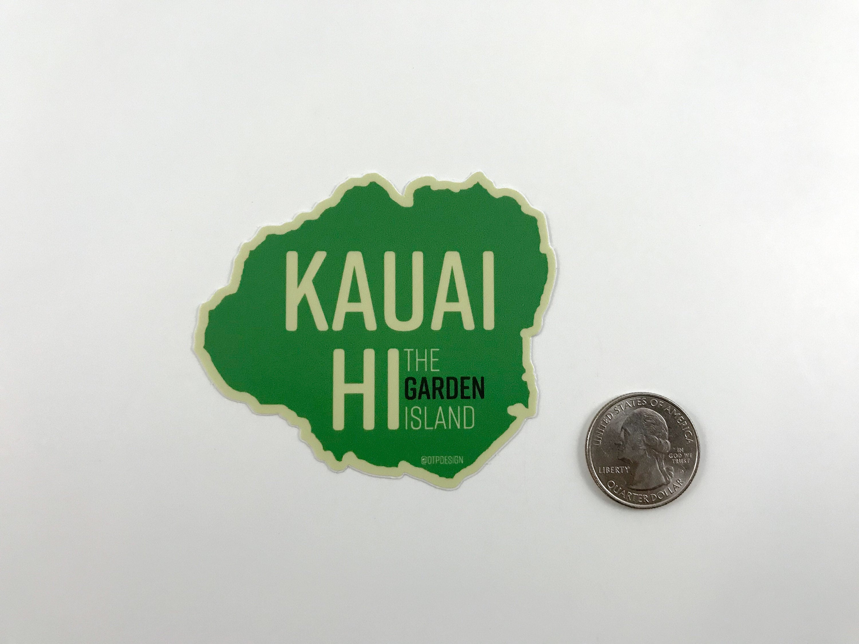 Kauai Vinyl Sticker Set all 4 Napali Coast Waimea Canyon | Etsy
