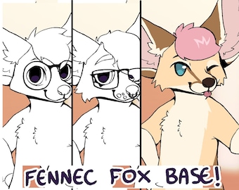 Fennec Fox Ref Sheet - Etsy Canada