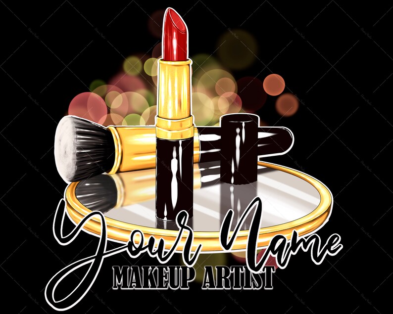Custom Makeup Artist Logo Beauty Logo Premade Make up Logo - Etsy