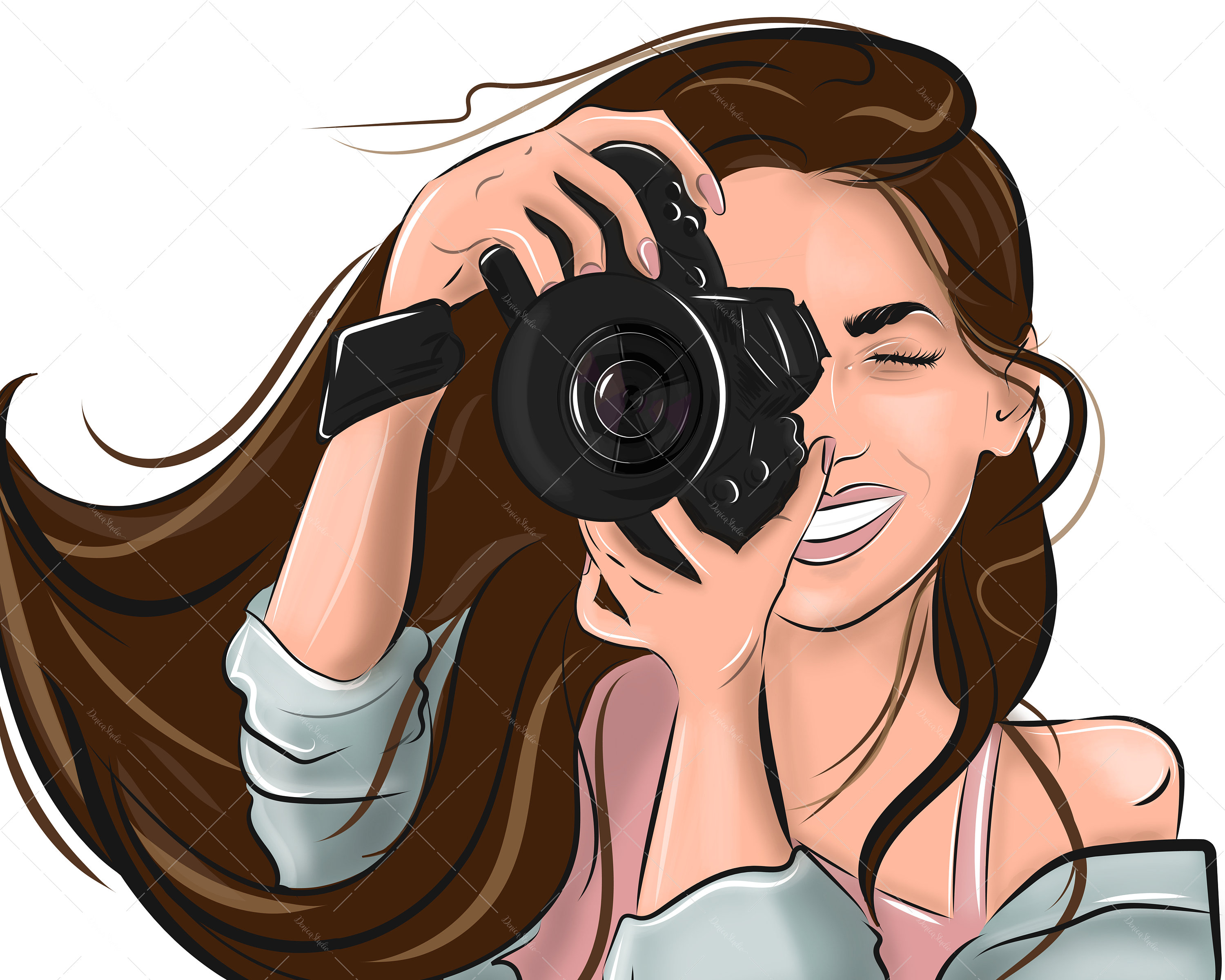 Custom Photography Logo, Photographer Logo, Premade Photography Logo Design, PNG Camera Logo ...