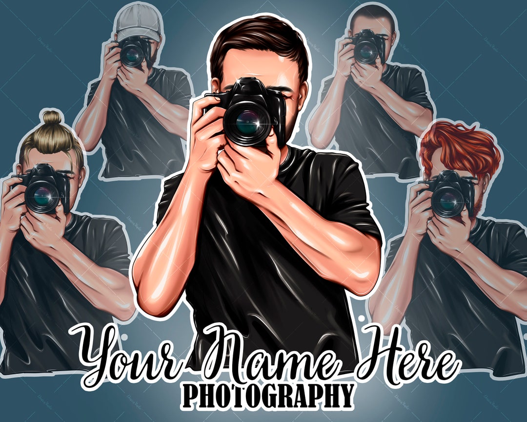 Custom Photography Logo, Photographer Logo, Premade Photography Logo Design, PNG Camera Logo ...