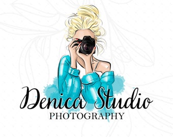 Custom Photography Logo, Photographer Logo, Premade Photography Logo Design, PNG Camera Logo ...