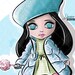Cute Dolls Clipart Set, Blithe Dolls Clipart Girls Clipart Fashion ...