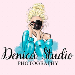 Custom Photography Logo, Photographer Logo, Premade Photography Logo ...