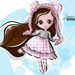 Cute Dolls Clipart Set, Blithe Dolls Clipart Girls Clipart Fashion ...