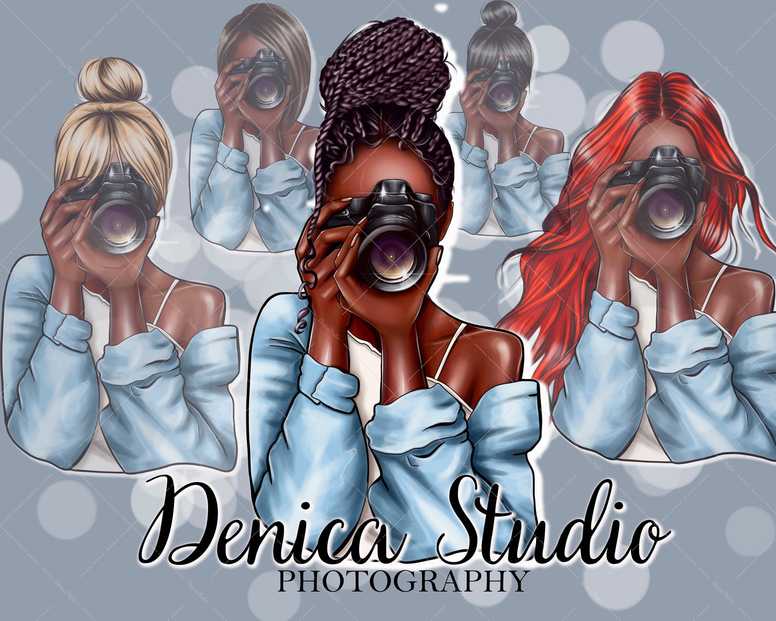 Custom Photography Logo, Photographer Logo, Premade Photography Logo Design, PNG Camera Logo ...