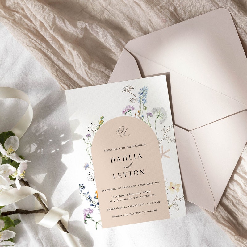 Meadow Invitation - Etsy