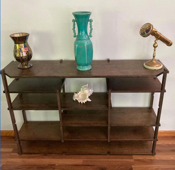 Custom Open-ended Display Shelving Unit Unique Wood | Etsy