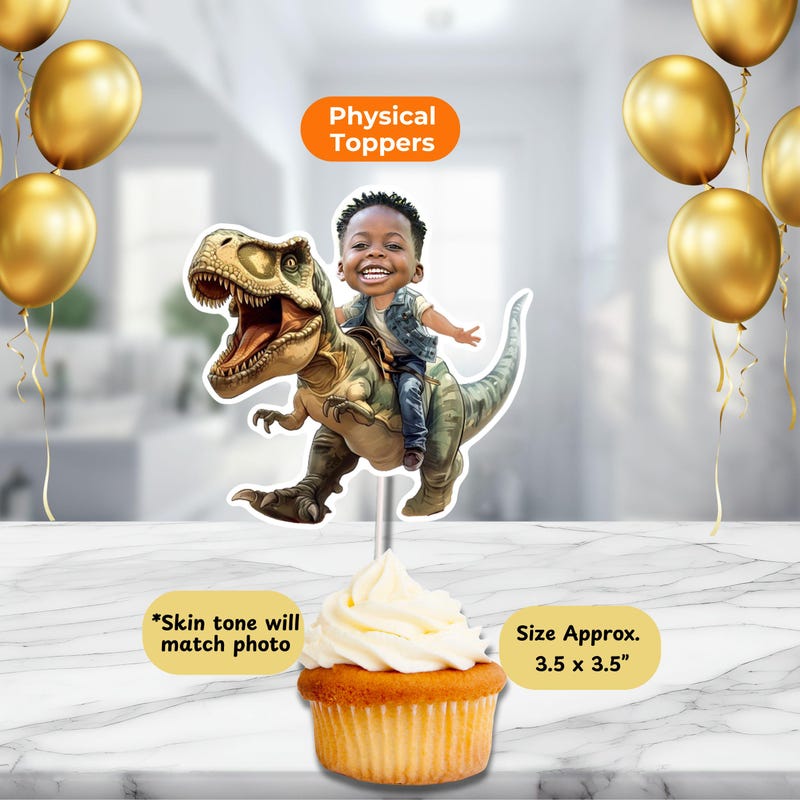 Dinosaur Cake Topper - Etsy
