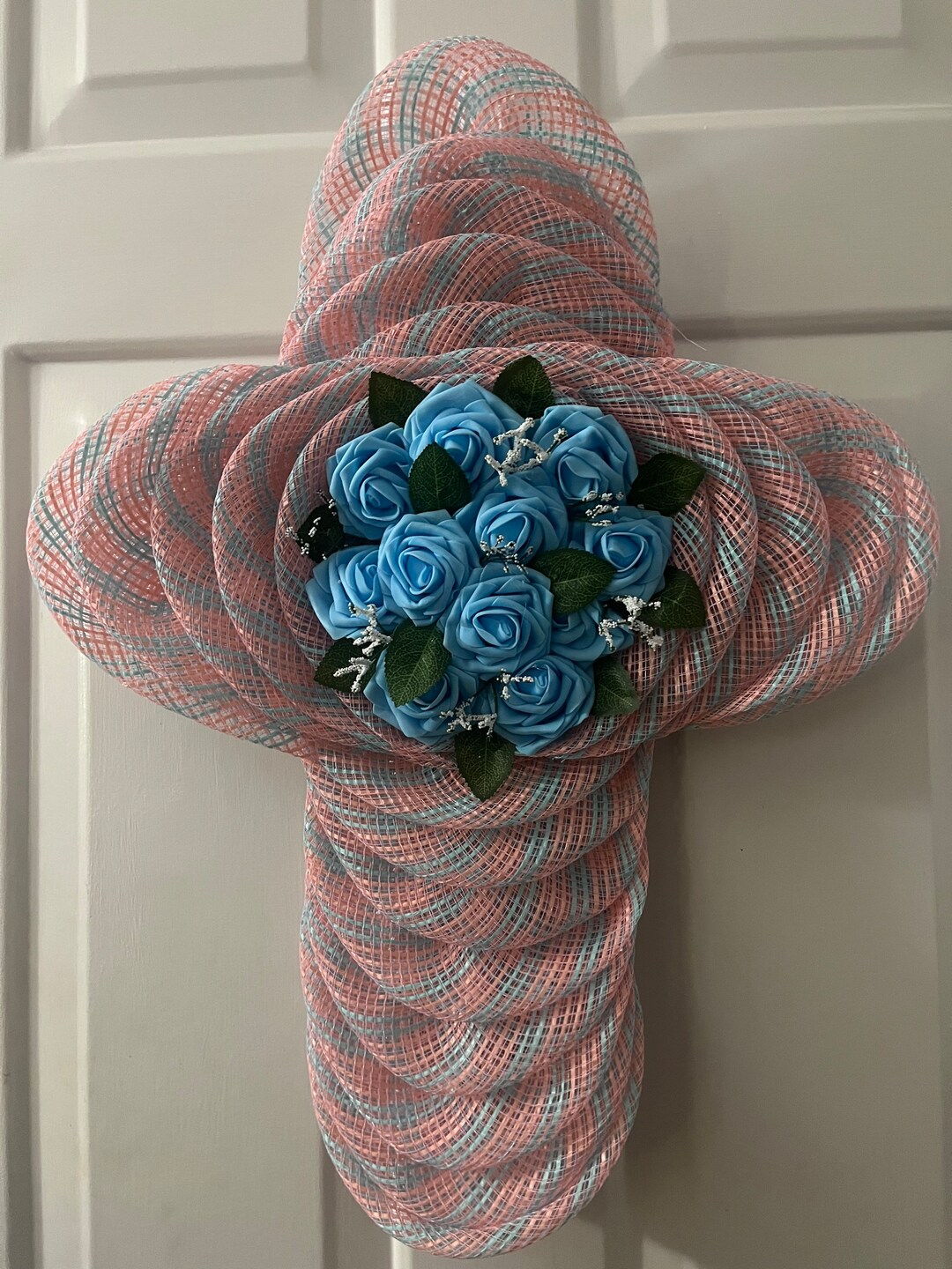 All Occasion Cross Floral Cross Pinwheel Petal Cross - Etsy