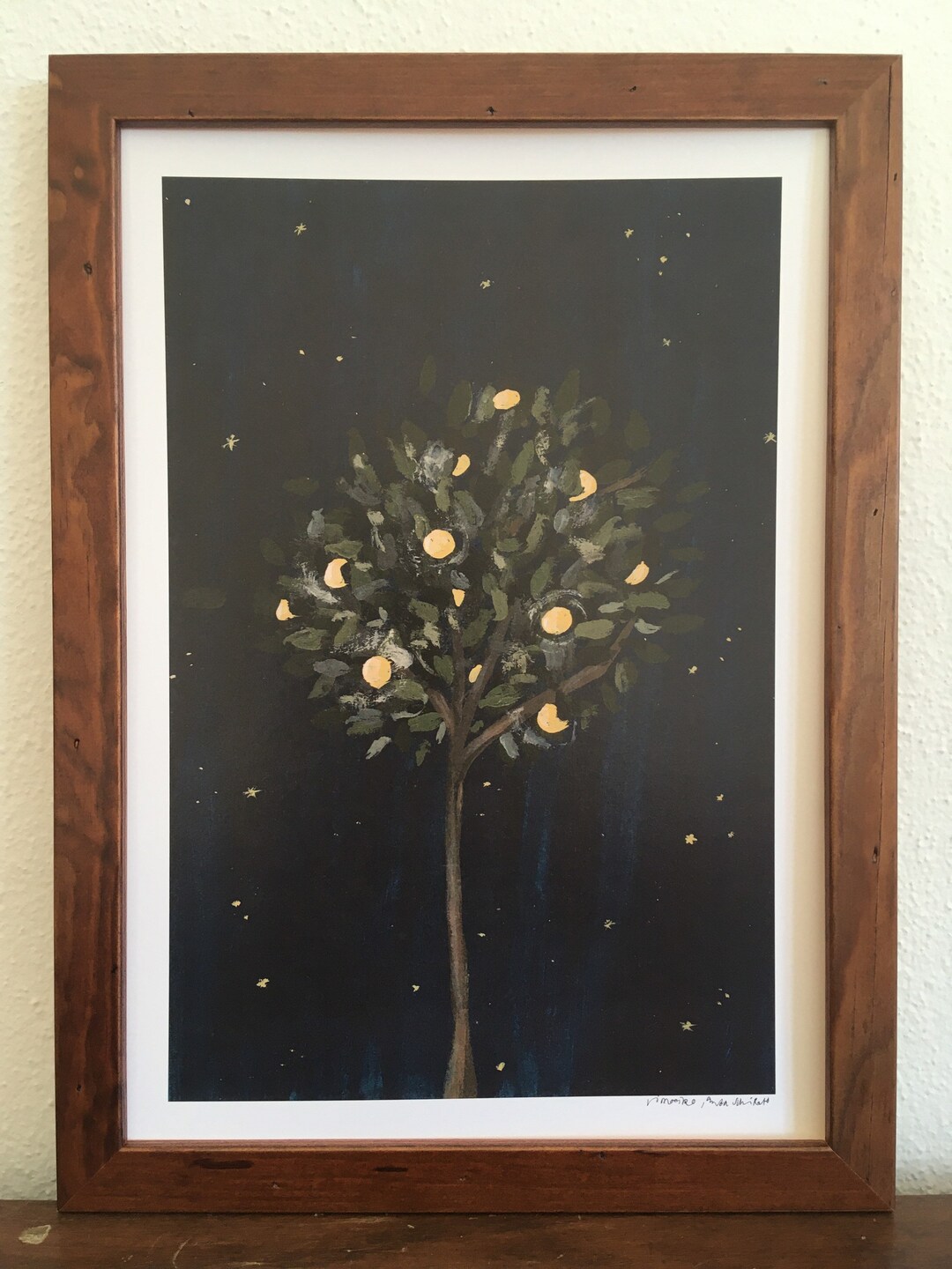Limoeiro, Lemon Tree, Lemons, Lemon, Tree, Night, Stars, Dark, Lemon ...