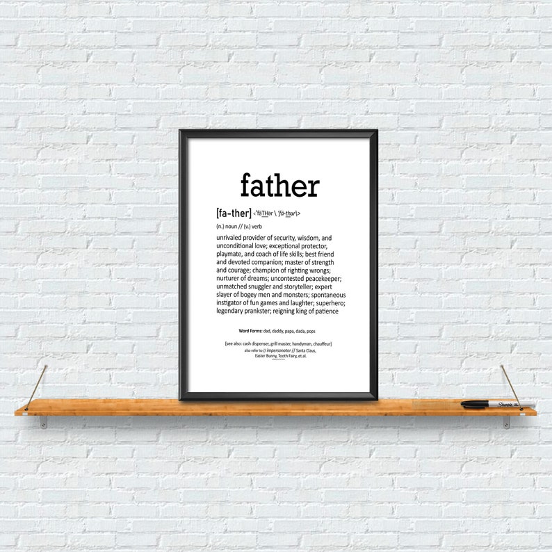 Happy Fathers Day Word Art INSTANT Download Printables | Graphic Design ...