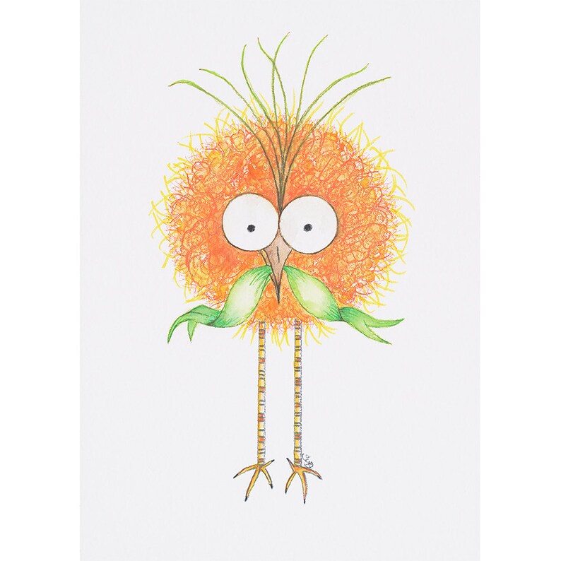Magical Creatures "squiggler" | Customizable Printable Art - Etsy