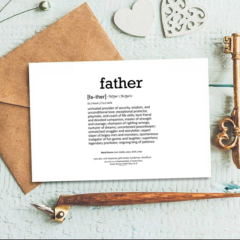 Happy Fathers Day Word Art INSTANT Download Printables | Graphic Design ...