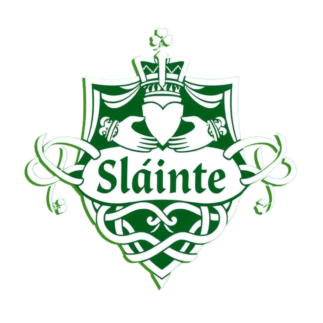 Celtic Knot Featuring the Irish Cheer Slainte | Downloadable Printable ...