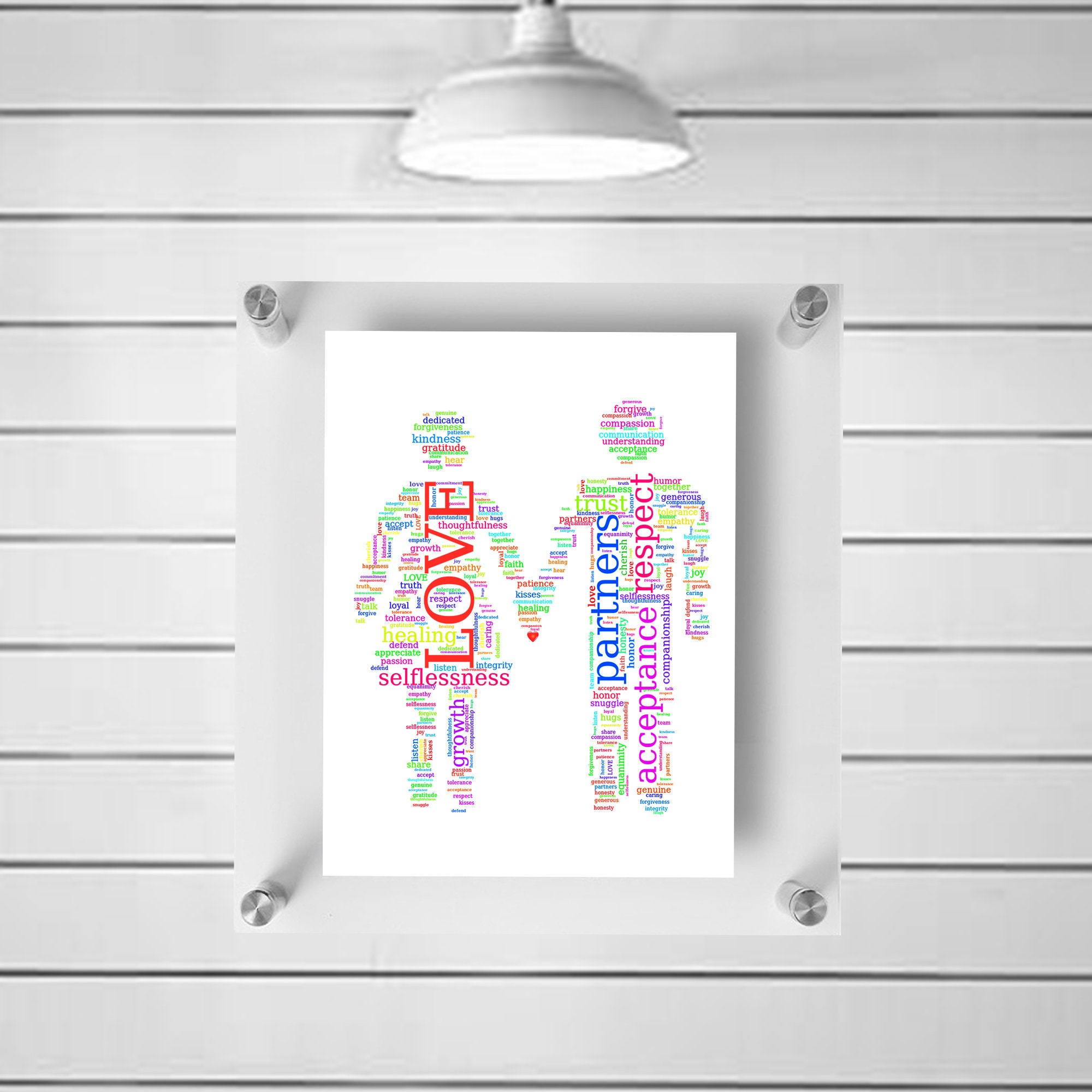 Love Couple Word Cloud Art Downloadable Digital Art for - Etsy