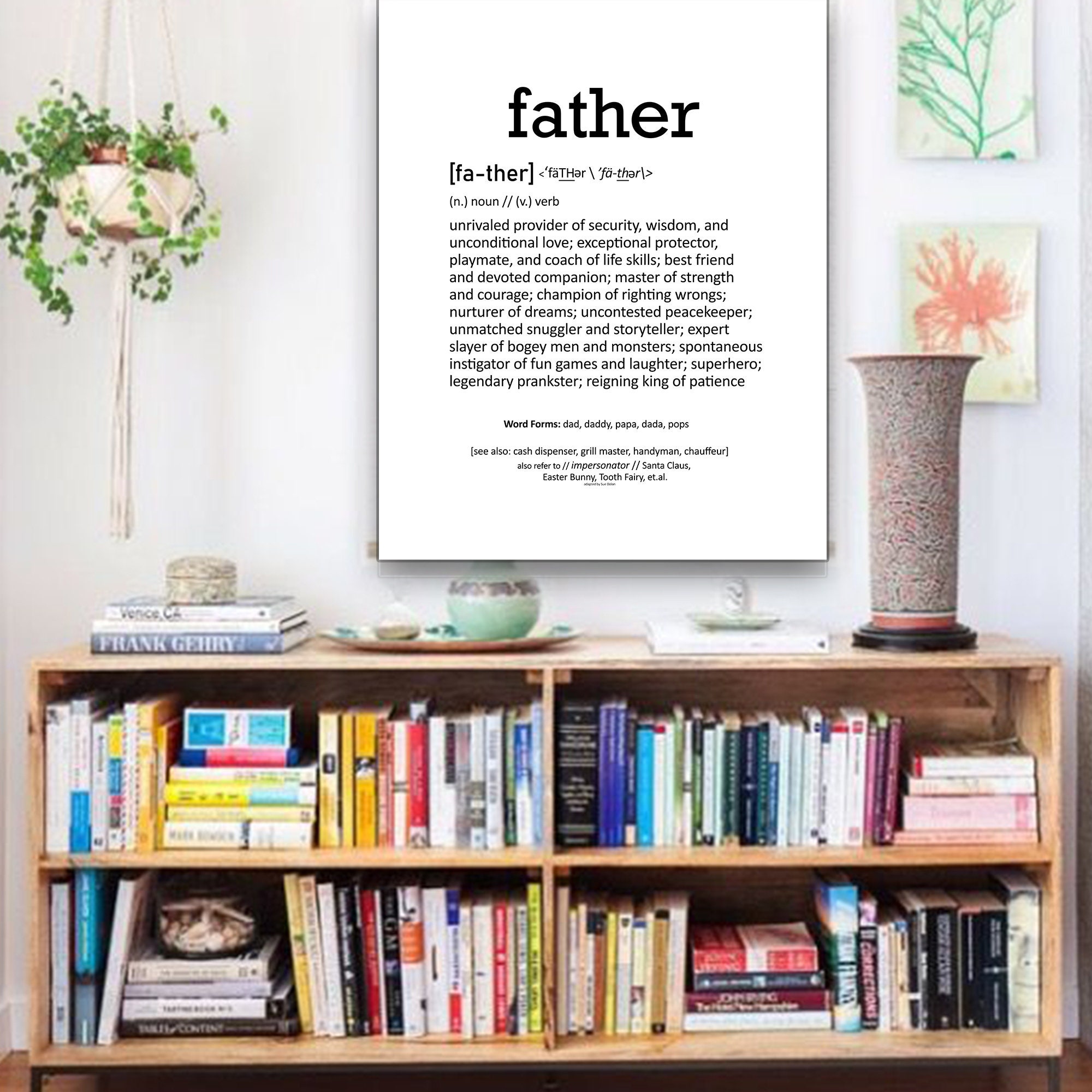 Happy Fathers Day Word Art INSTANT Download Printables | Graphic Design ...