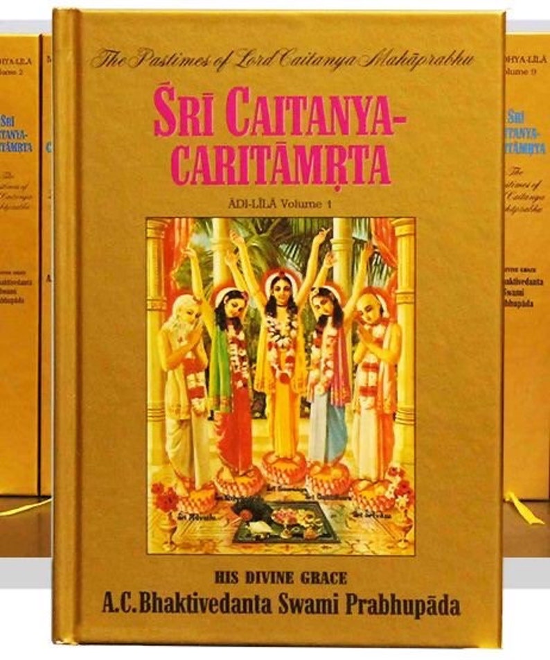 Chaitanya Charitamrita Original 1974 éditions livres Ensemble | Etsy