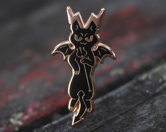 Devil Cat | Etsy