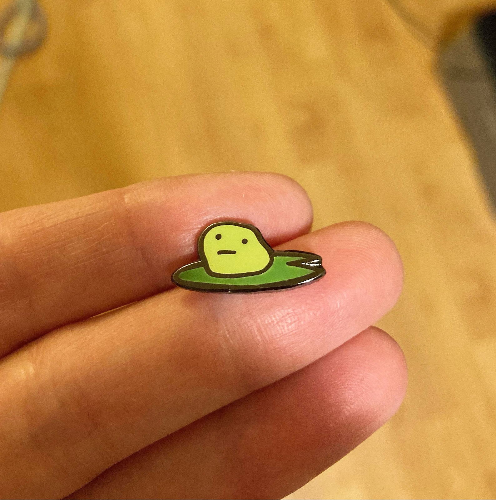 A Frog?? Very Tiny Pin - Etsy