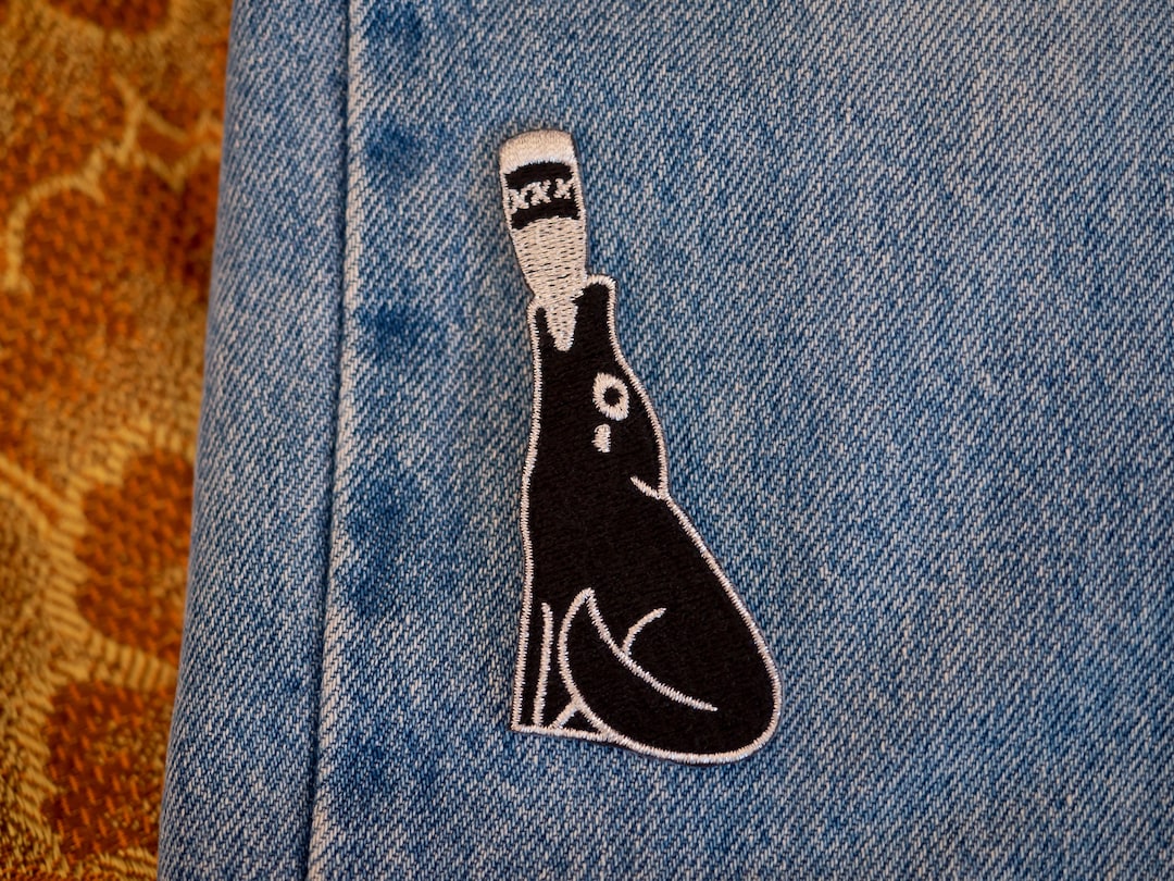 Boozehound Embroidered Patch - Etsy