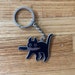 Knifecat Metal Keychain - Etsy