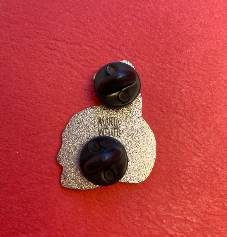 Skull Mouse Black Nickel Enamel Pin - Etsy